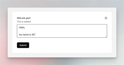Long Answer Textarea Deftform Help Center