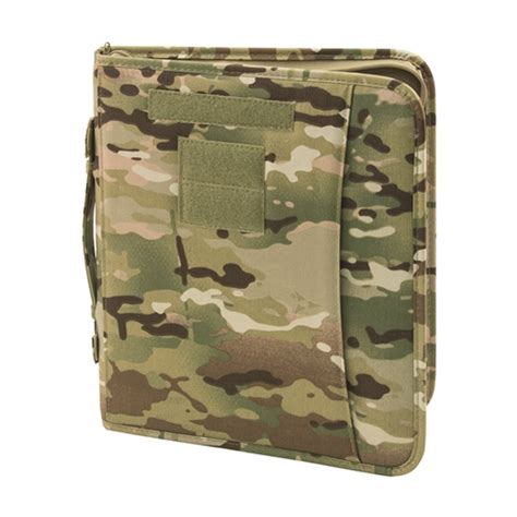 Multicam Ocp Field Ready Zippered 3 Ring Binder And Padfolio
