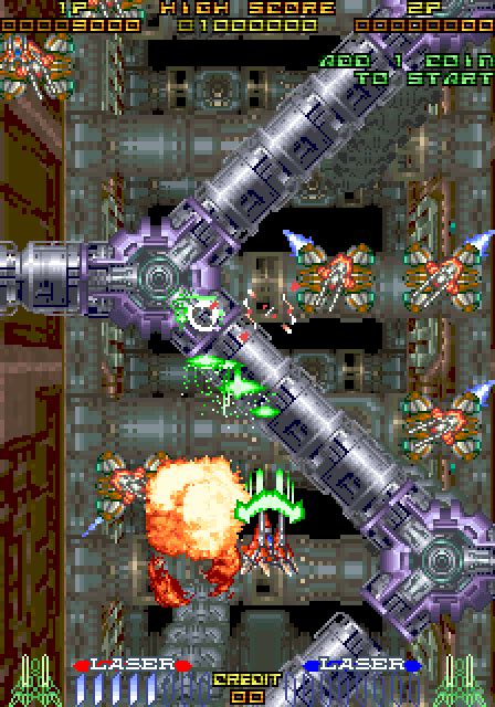 Rayforce Arcade Screenshot Pixelatedarcade