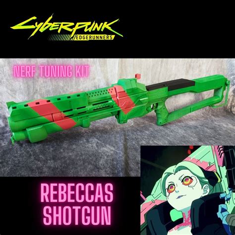 Nerf Mod Kit Rebeccas Shotgun For Nerf Retaliator 3d Print Set Etsy