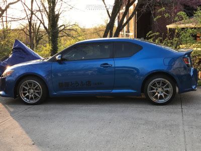 Scion Tc Base With X Esr Sr And Nitto X On Stock Suspension Fitment