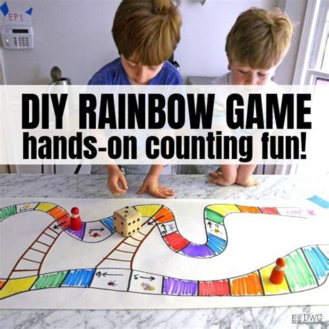 Rainbow Diy Board Game Artofit