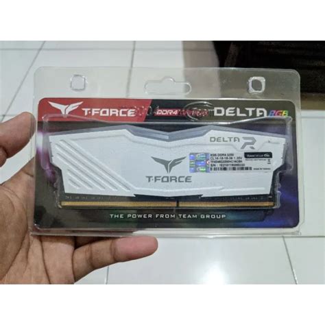 Team Group Tforce Delta Rgb 8gb 3200mhz Ddr4 Gaming Desktop Memory Lazada Ph