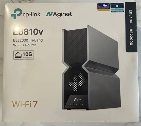 Tp Link Eb810v Wifi 7 Router Computers And Tech Parts And Accessories Networking On Carousell