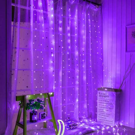 300 Light Led Curtain String Lights Usb With Remote For Wedding Party
