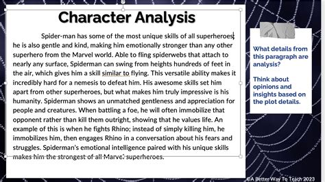 How To Teach The Difference Between Plot Summary And Analysis