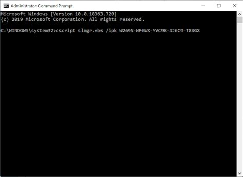 Windows Activation Using Cmd