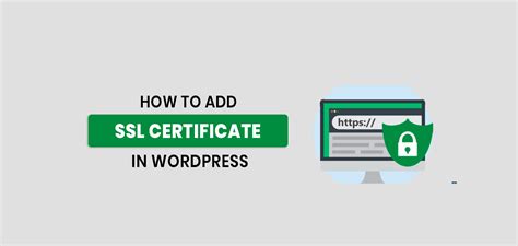 how to add ssl certificate in wordpress in the easiest way