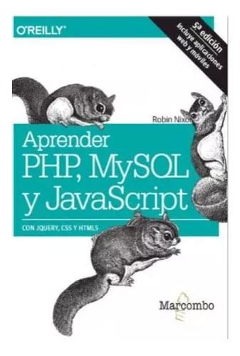 Libro Aprender Php Mysql Y Javascript Aprender Php Mysql Envío Gratis