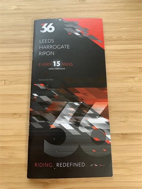 Transdev Harrogate Buses Route 36 Timetable Booklet May 2022 Edition Eur 1 58 Picclick It