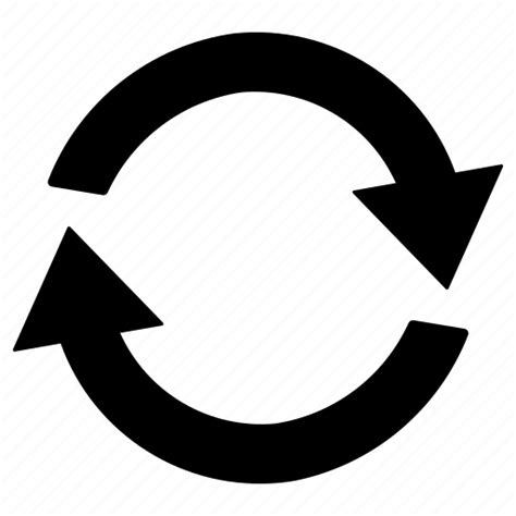 arrow loop refresh reload repeat sync update icon download on