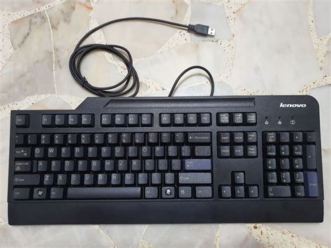 Lenovo Keyboard USB Computers Tech Parts Accessories Computer Keyboard On Carousell