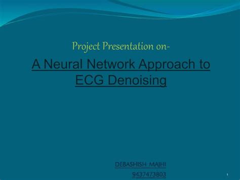 Ecg Denoising Using Nnpp