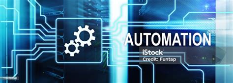 자동화 생산성 향상 개념입니다 서버 룸 배경의 기술 프로세스 0명에 대한 스톡 사진 및 기타 이미지 0명 개발 개선 Istock