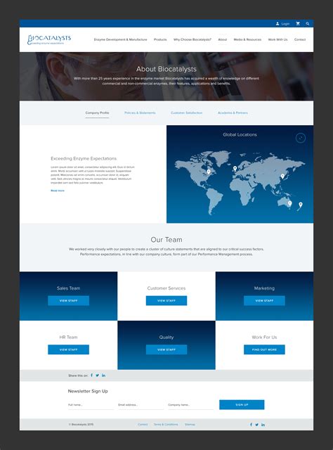 Biocatalysts Behance