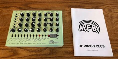 mfb dominion club analog synth seq sn 17083