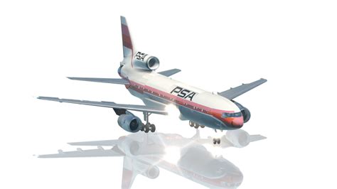 Psa Pacific Southwest Airlines Smiling L1011 Tristar For Wilson