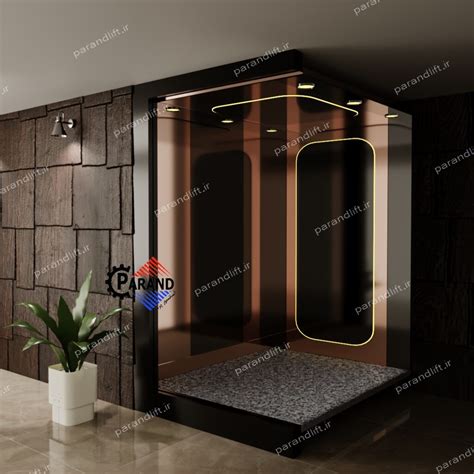 کابین آسانسور بدون آیینه آسانسور پرند