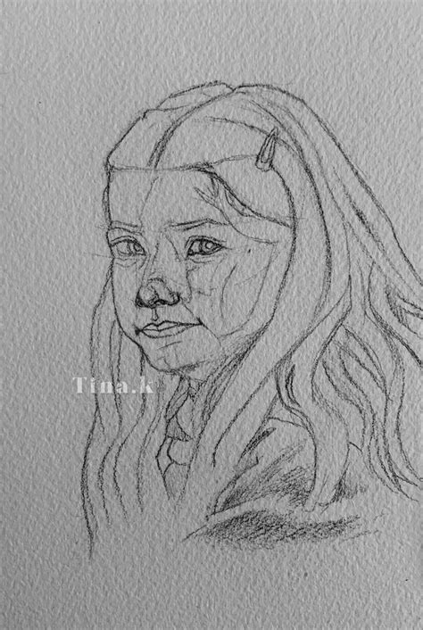 Realistic Sketch Of Ginny Weasley From Harry Potter Sketches Realistic Sketch Harry Potter