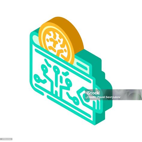 암호 화폐 지갑 분산 응용 프로그램 Isometric 아이콘 벡터 일러스트 레이 션 0명에 대한 스톡 벡터 아트 및 기타 이미지