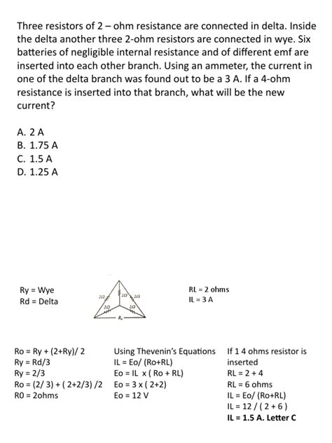 Resistors Problem Pdf