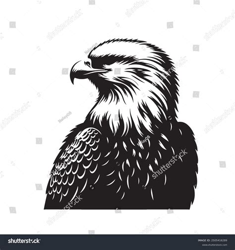 Blad Eagle Silhouette Vector Image Stock Vector Royalty Free 2505416289 Shutterstock