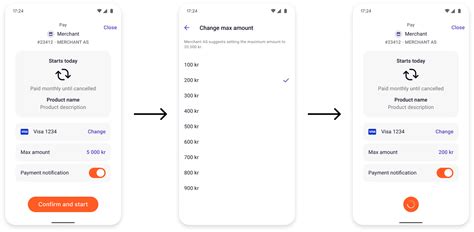 How Recurring Works With Variable Amount Vipps Mobilepay Developer Docs