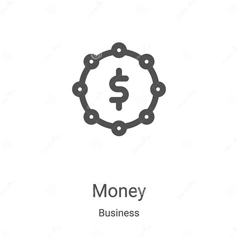 Money Icon Vector From Business Collection Thin Line Money Outline