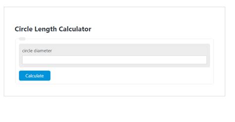 Circle Length Calculator Calculator Academy
