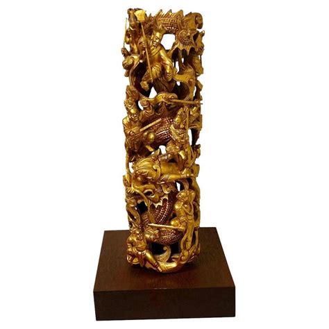 Antique Chinese Circular Fragment Mounted On Stand For Sale At 1stdibs