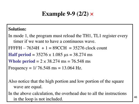 PPT Chapter 9 8051 Timer Programming In Assembly And C PowerPoint