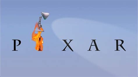 Luxo Lamp Fire Extinguished Spoof Pixar Logo Pixar Lamp Wallpaper