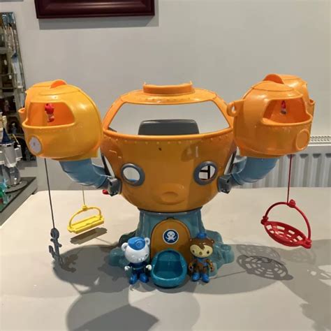 The Octonauts Octopod Playset Hq Cbeebies Captain Barnacles Shellington Figures £16 50 Picclick Uk