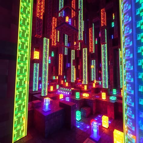 Spectacular Redstone Light Shows In Minecraft Lighting Effects In A Class Of Their Own