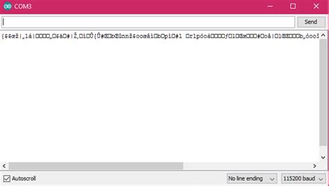 Arduino Esp32 Printing Weird Chars Infinitely Maybe Due To Emi