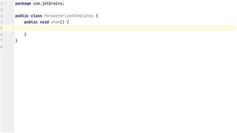 Write Code Faster Using Live Templates The Intellij Idea Blog