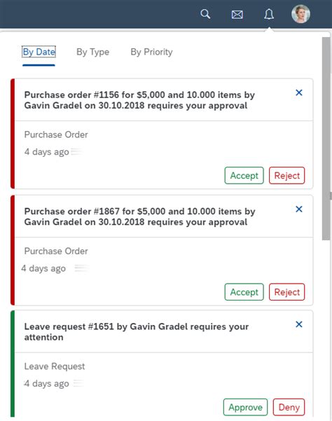 Sap Fiori For Sap S4hana Notification Center Sap Community