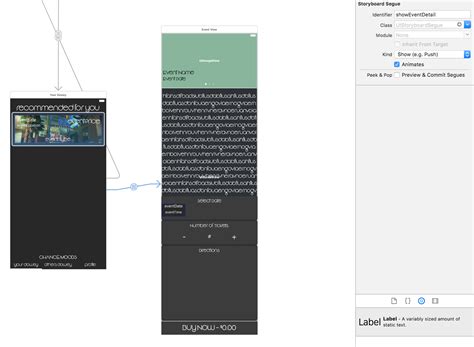 Objective C How To Prepareforsegue In A Uicollectionview Depending On The Contents Of Cell