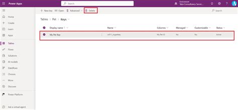 Create An Alternate Key In Dataverse Ashish Coder