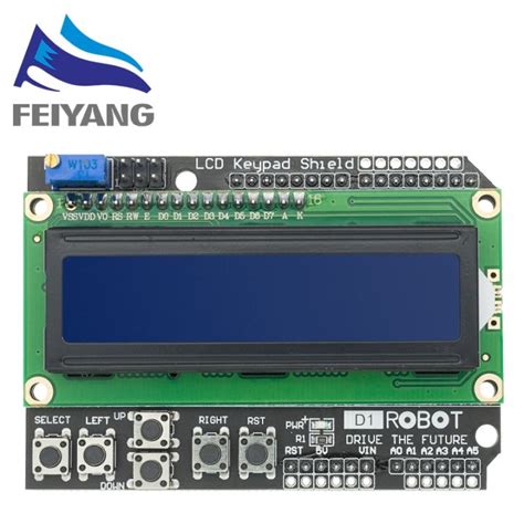 Arduino Lcd 1602 Liquid Crystal Display Keypad Shield Lcd1602 Th