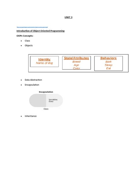 Unit 3 C Clas Pdf Method Computer Programming C