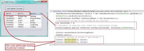 Best Way Of Jtable Sorting In Java Netbeans With Details Skotechlearn Tips