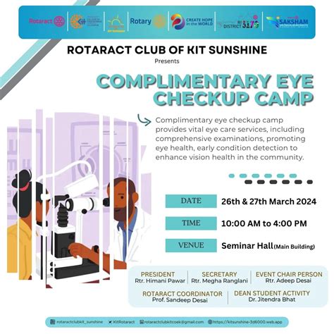 Adeep Anil Desai On Linkedin Communityservice Rotaract Eyehealth