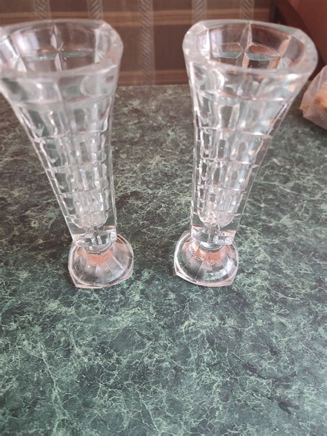 Скляні вазочки підсвічники часів ссср 120 грн Посуд кухонне приладдя Хмельницький на Olx
