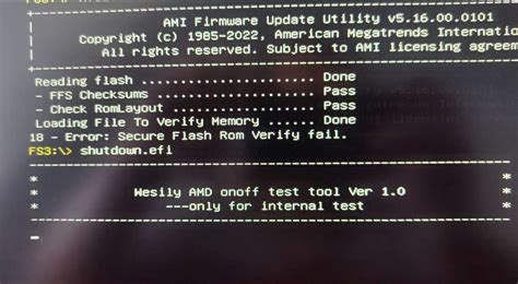 Flashing Old Bios Back Using AFUEFIx64 Hardware Hub Level1Techs Forums