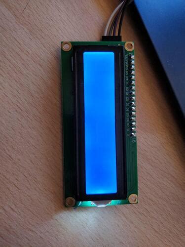 Lcd Blue Screen Only Displays Arduino Forum