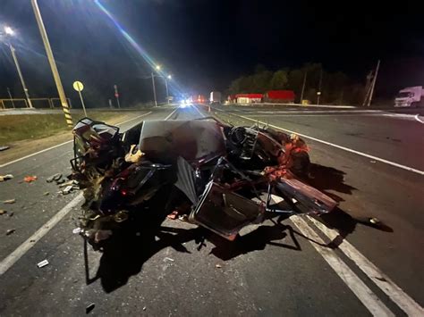 Двое пострадавших госпитализированы после крупной аварии во Мценском районе Орловские новости