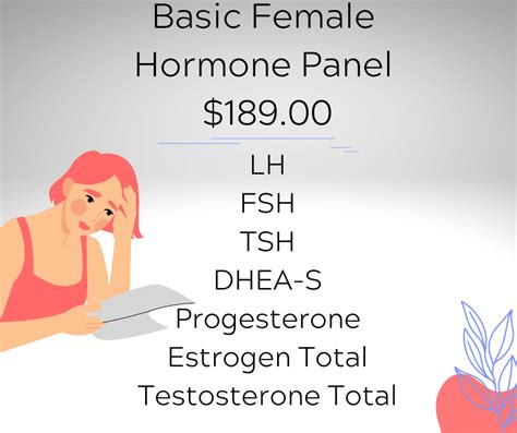 Basic Female Hormone Panel Be Well Lab Services