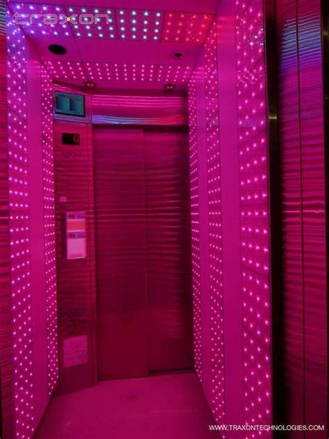 10 Seriously Pink Elevator Designs That Will Blow Your Mind — Elevator Scene Cab Interior