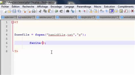 دورة Php الدرس 29 إنشاء وقراءة ملف Youtube